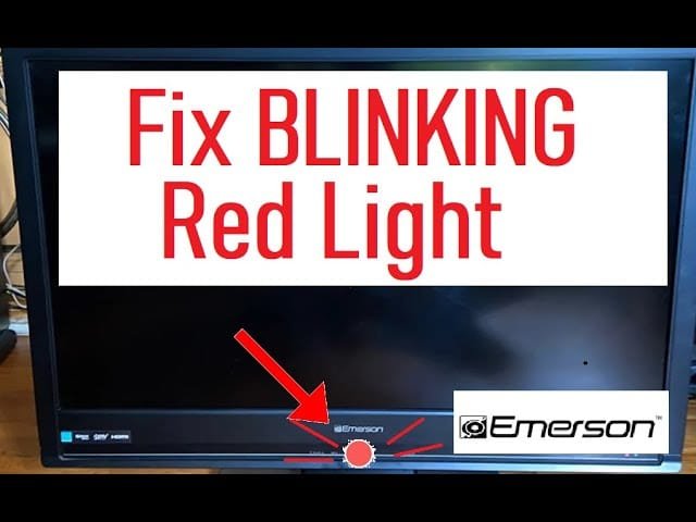Emerson Tv Won't Turn on And Red Light Blinks: Fix Now!