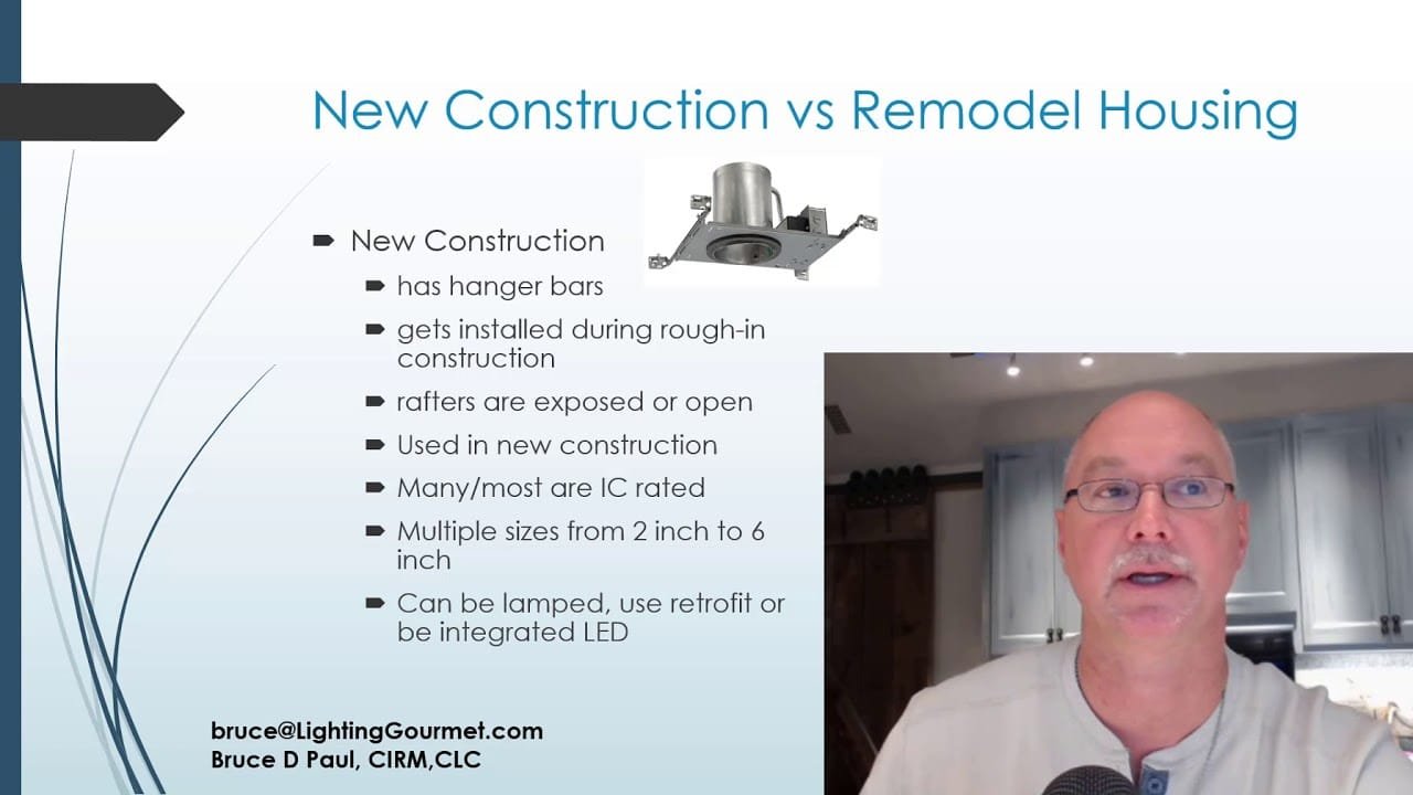 Remodel Vs New Construction Recessed Lighting: Key Differences